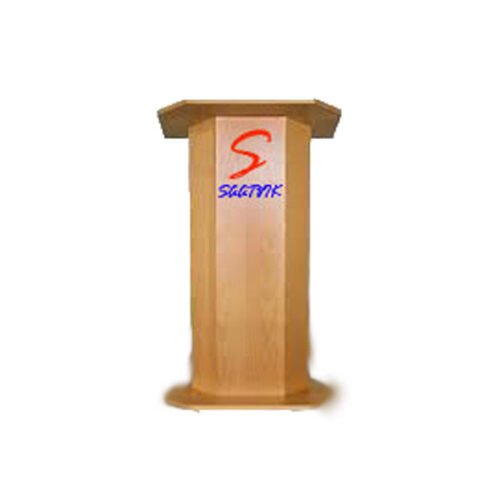 Simple Stylish Lightweight Teak Wood Podium SP-616