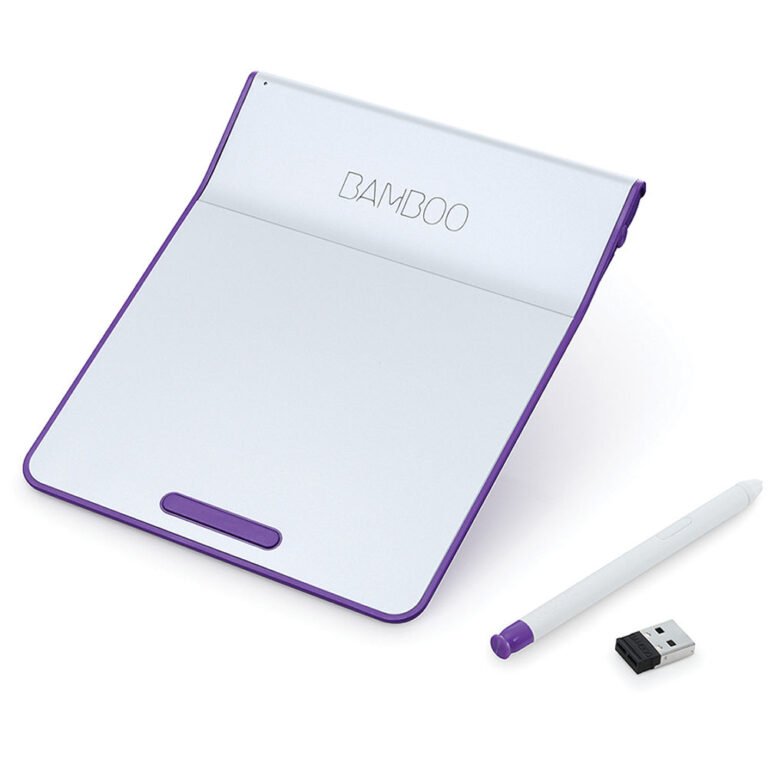 Wacom CTH300U Bamboo Pad Wireless Touchpad with stylus Pearl