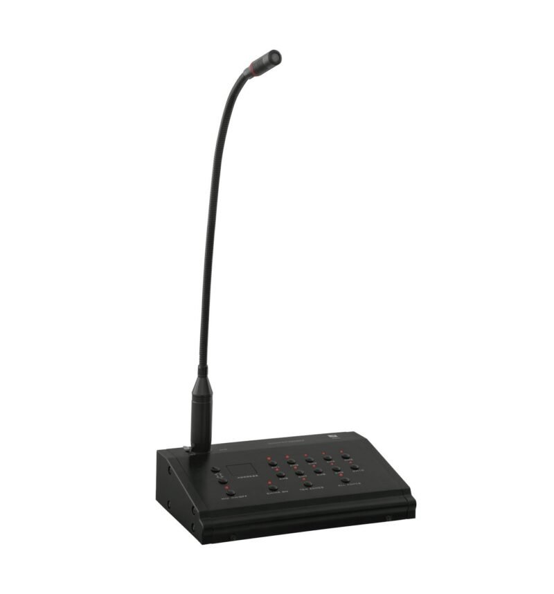 Ahuja APZ-501RM Remote Paging Mic Console – Multi-Zone PA Paging Solution